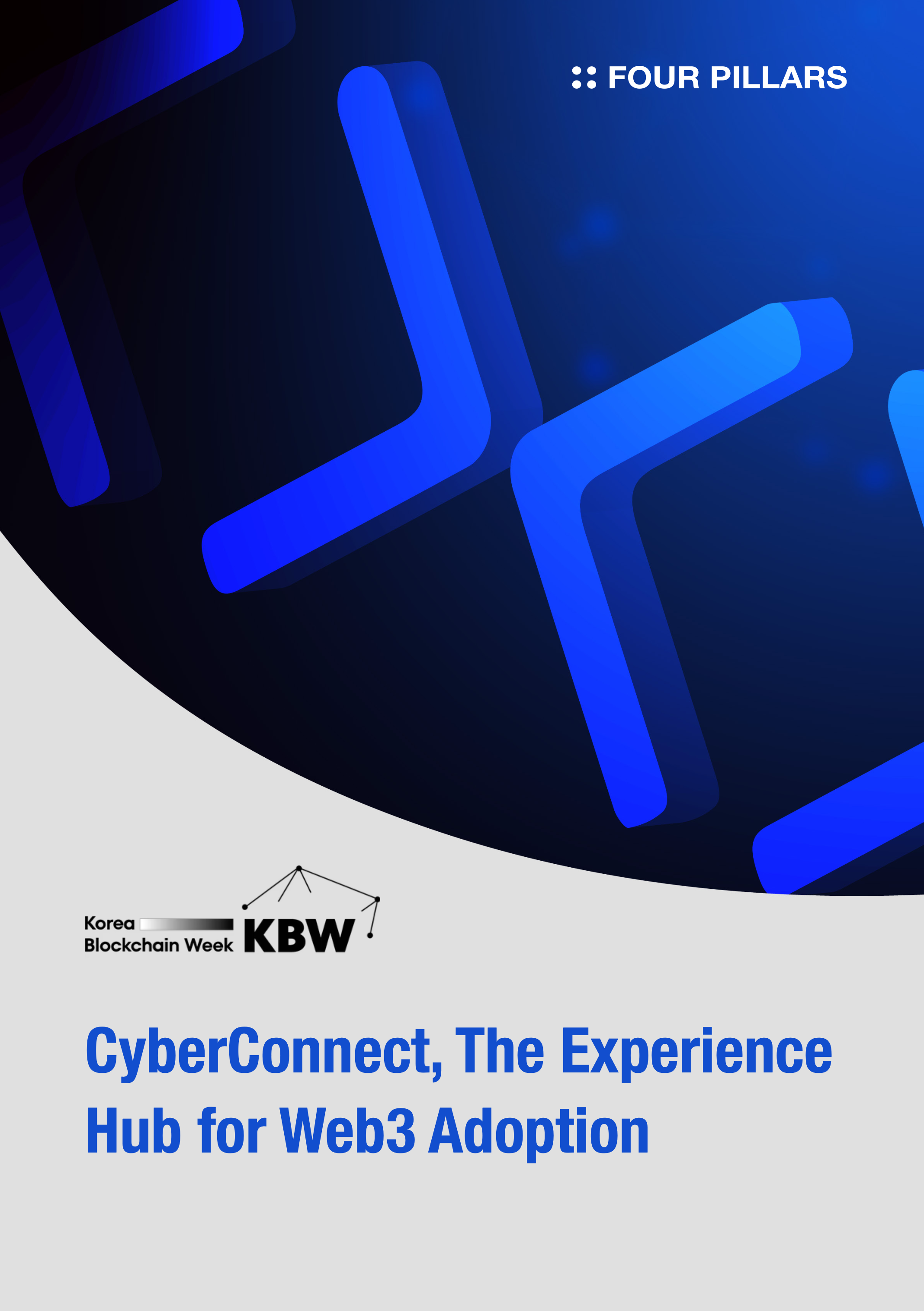 CyberConnect, The Experience Hub for Web3 Adoption | Four Pillars
